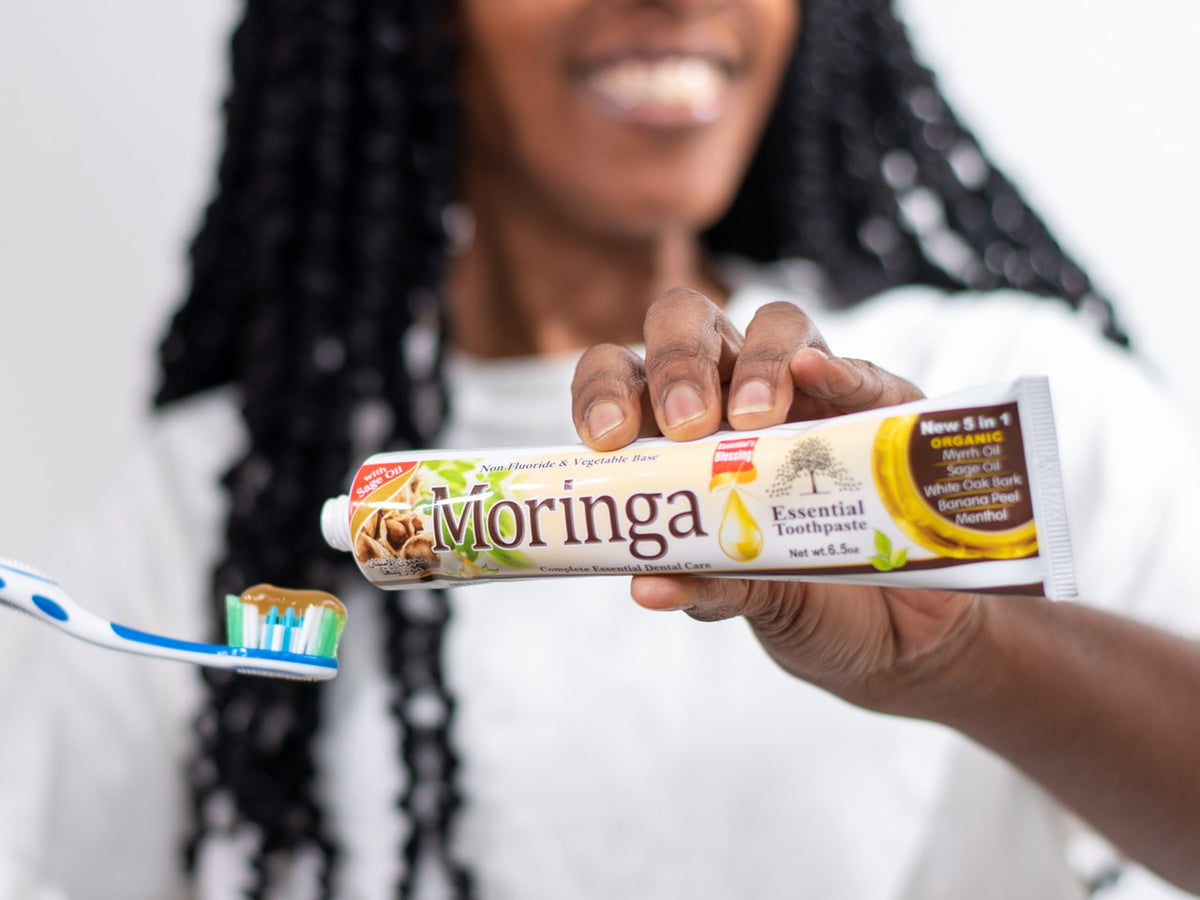 100% Fluoride Moringa Toothpaste – Kulcha Kernel