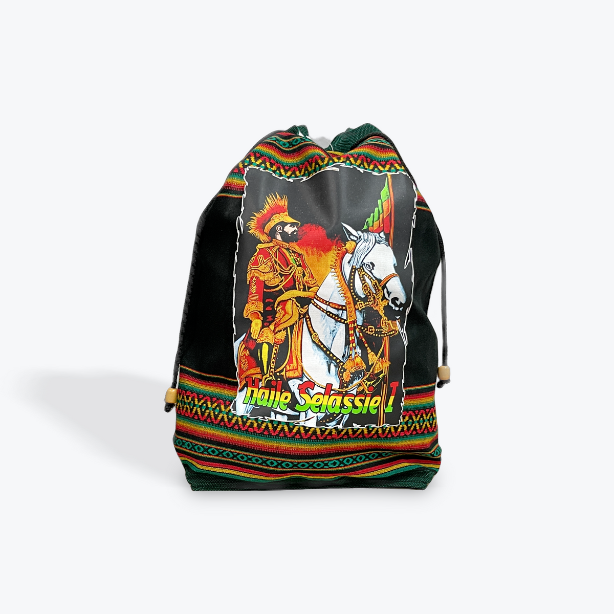 Bob Marley / Lion of Judah /Haile Selassie Drawstring Backpack Bags ...
