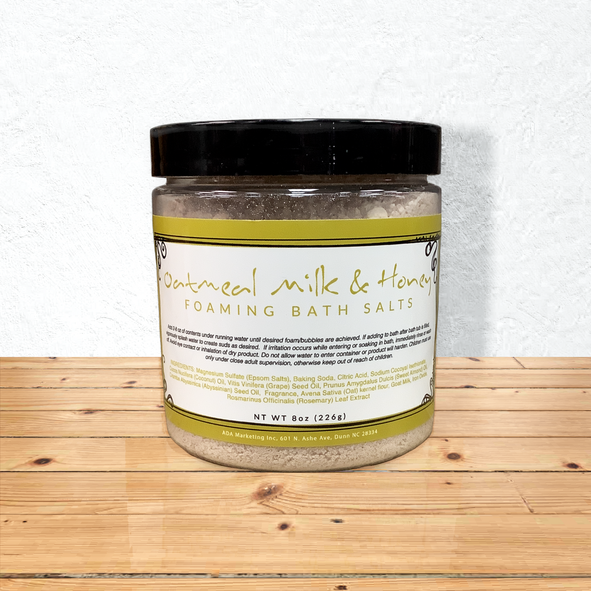 ORGANIC OATMEAL, MILK & HONEY FOAMING BATH SALTS – Kulcha Kernel