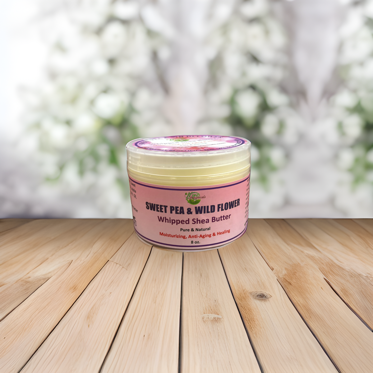 Organic Sweet Pea & Wildflower Whipped Butter ( 8 Oz ) – Kulcha Kernel