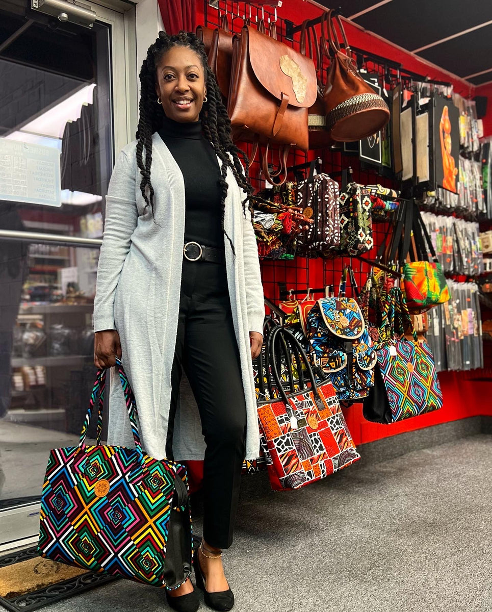 Ankara/ African print handbag Extra large beach bag | African print ba ...