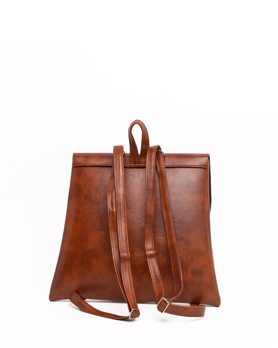 Handmade Leather Map Of Africa Backpack – Kulcha Kernel